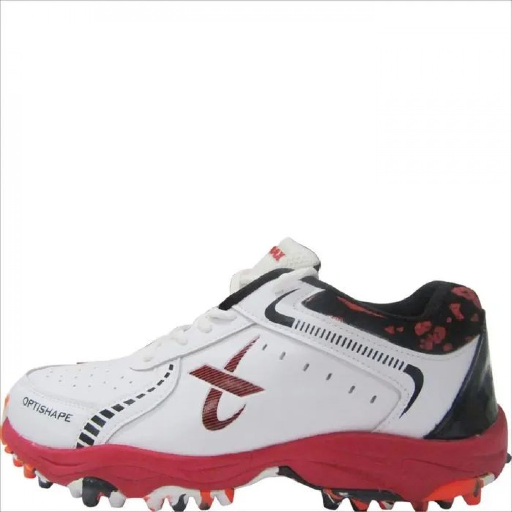 Buy Thrax Opti Attack Cricket Stud Shoes Red Camo Online in India at ...